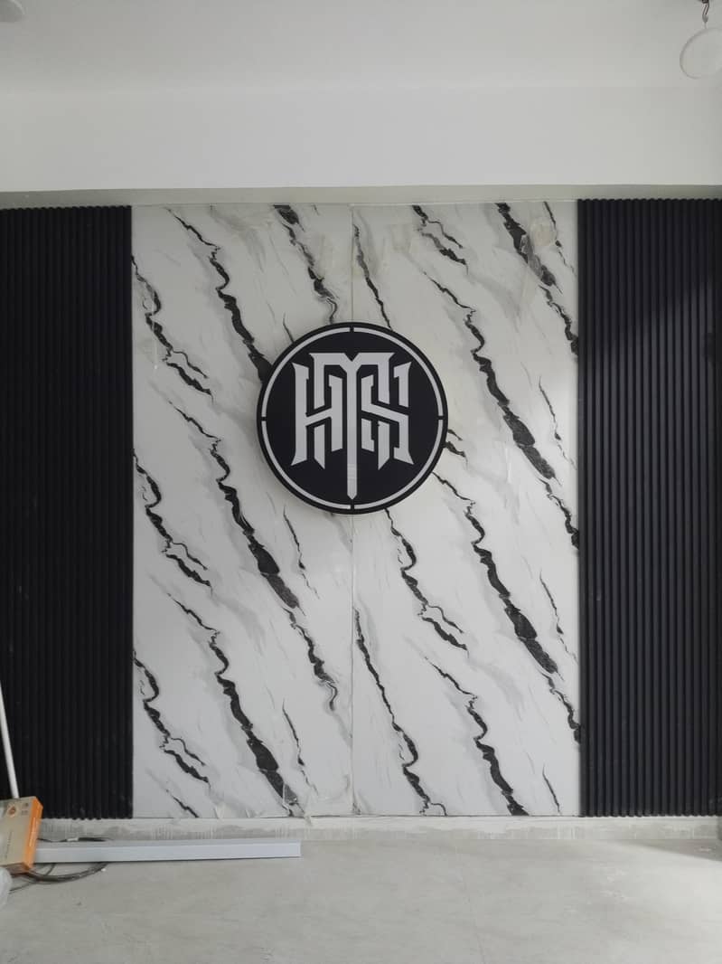 upvc sheet//wpvc fluted panel / Media wall - Other Household Items ...