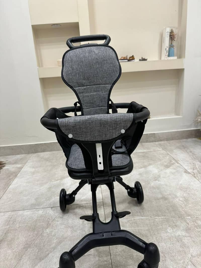 Foldable Baby Stroller Four Wheel Chair - High Chairs - 1109409909