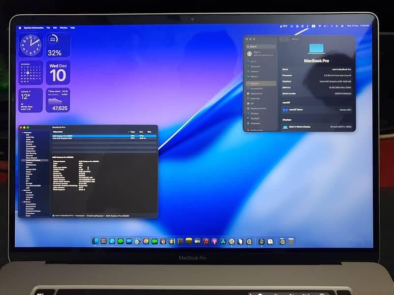 MacBook Pro 2019 ,Core i9,16GB RAM, 1TB SSD | Radeon 5500M 4GB ...
