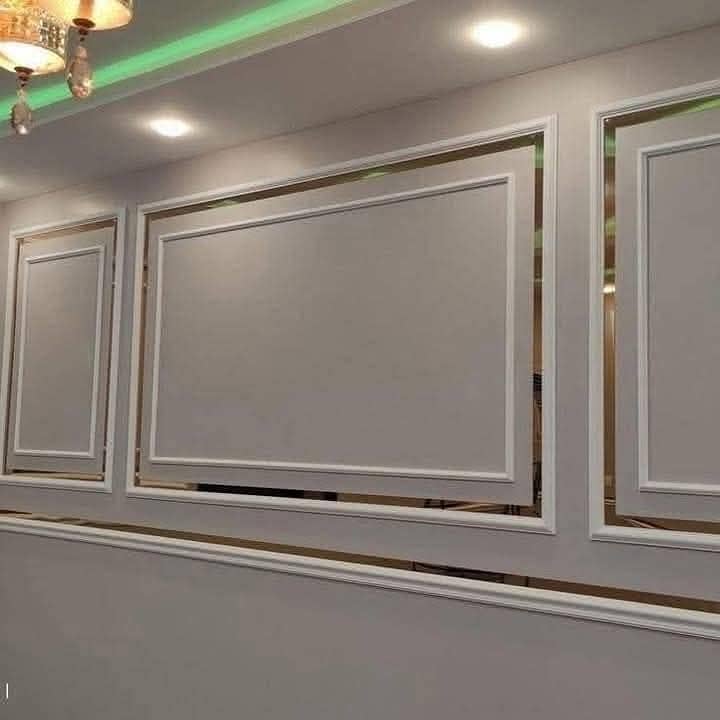 Pvc Molding panel Wallpaper sheet & wood flooring Wpc sheet media wal ...