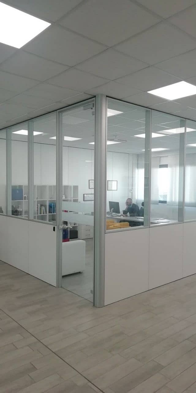 glass partition/gypsum board partition/office partition with glass ...