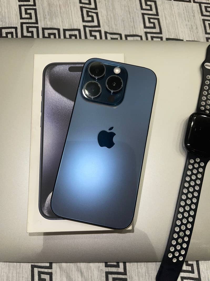 iPhone 15 Pro 256GB PTA Approved Original Box Cable - Mobile Phones ...