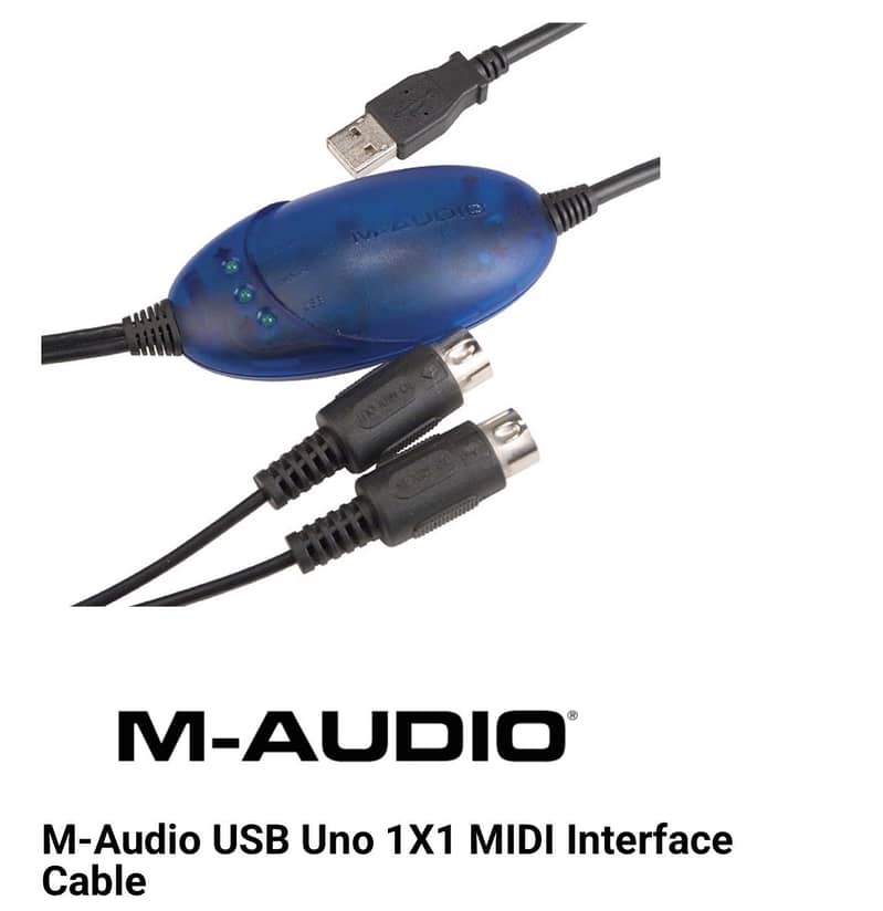 emidia midi keyboard with M audio midi cable - Musical Instruments ...