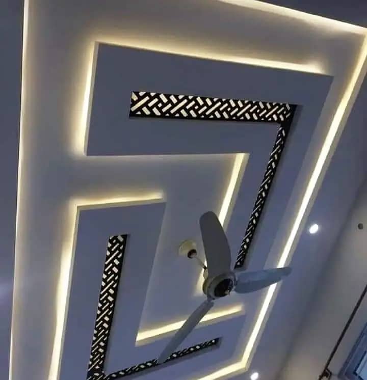 Gypsum Ceiling,False Ceiling/Cement Board Partition Installation ...