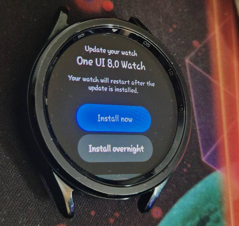 Samsung Watch 6 Classic 47mm R960 - One UI 8.0 - Smart Watches - 1109486273