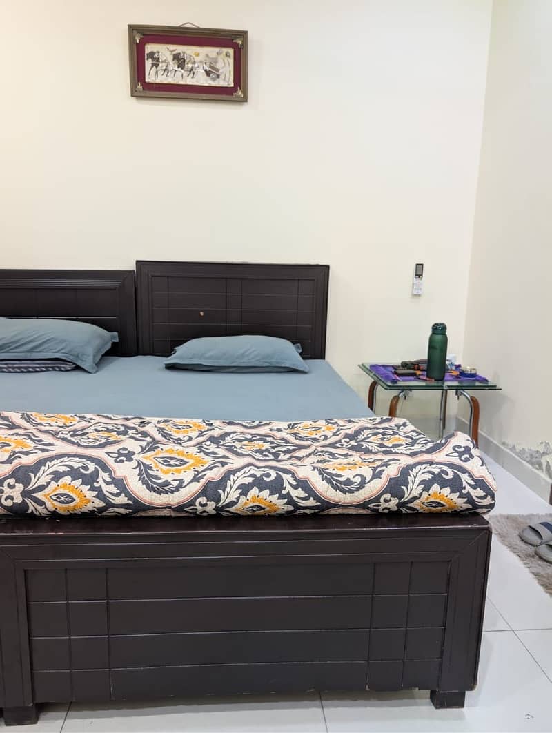 Single bed pure wooden made - Beds - 1109526975