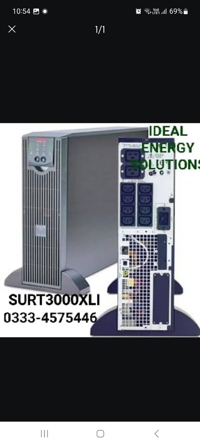APC UPS ALL MODELS 1KVA TO 100KVA IN STOCK - UPS - 1109532952