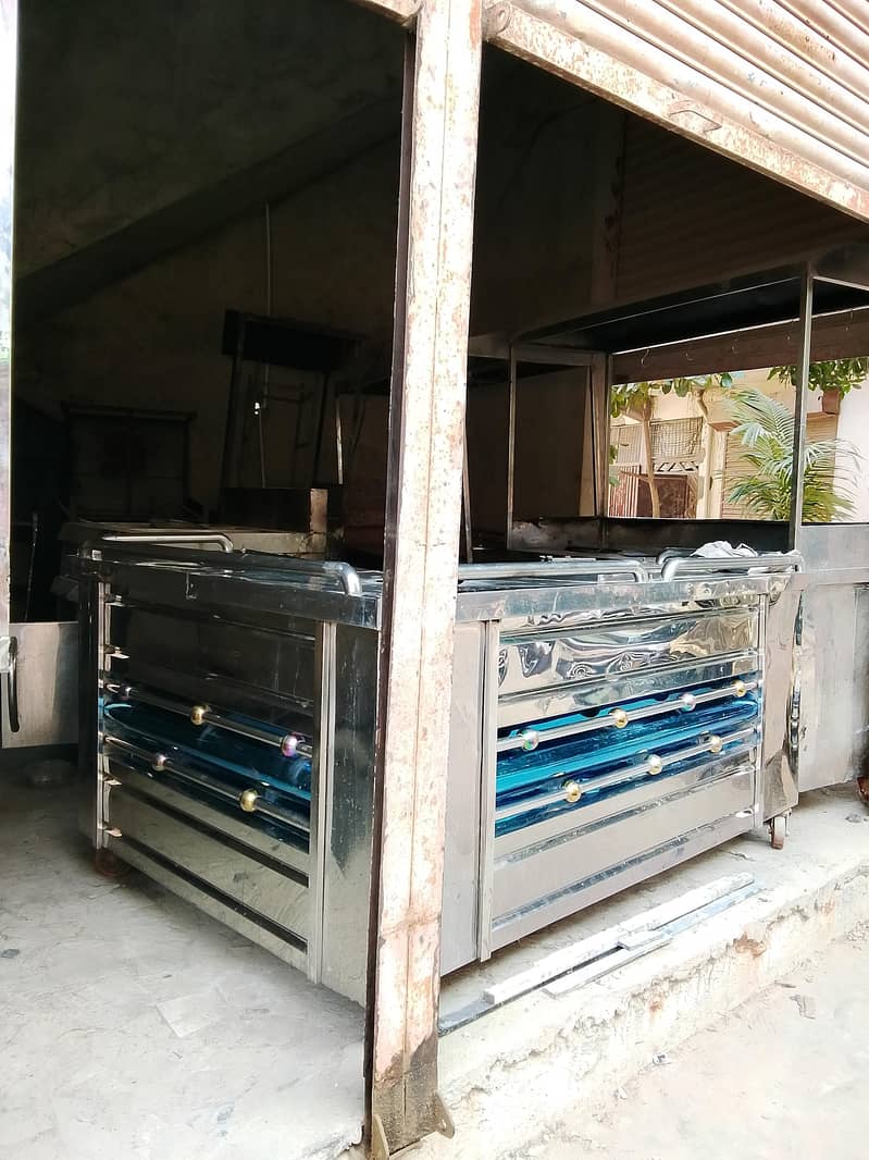 biryani counter burger counter tea counter for sale - Food Display ...