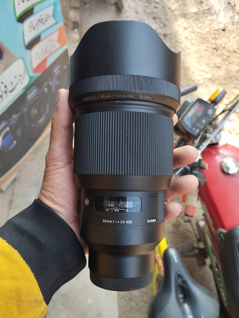 Sigma 85mm 1.4 DG Sony E mount - Camera Lenses - 1103562346