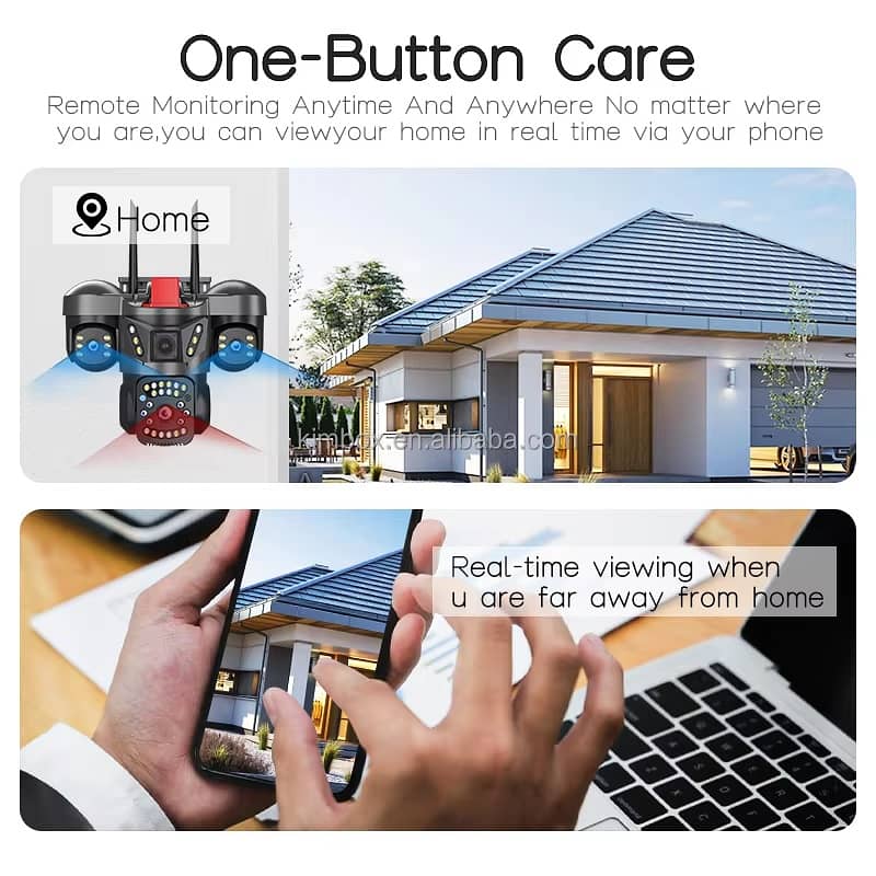 Triple Lens Triple Screen Triple Camera | WIFI PTZ Camera | V380Pro ...