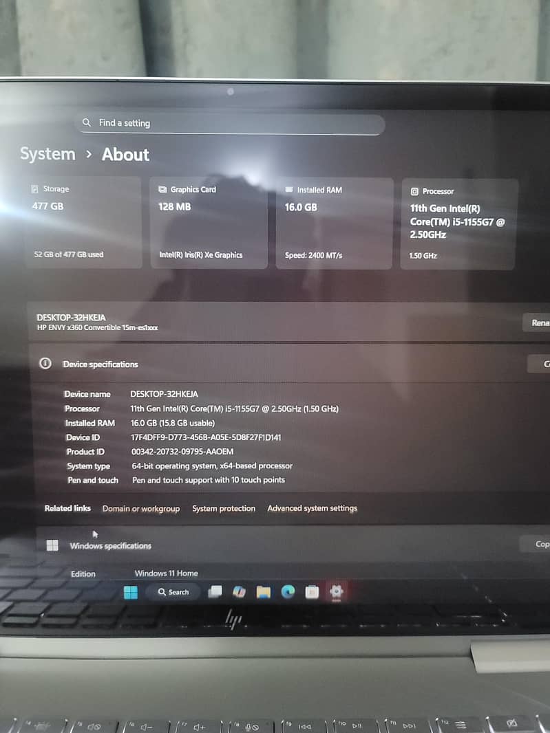 HP envy 15.6 inch laptop. foldable - Laptops - 1109585931