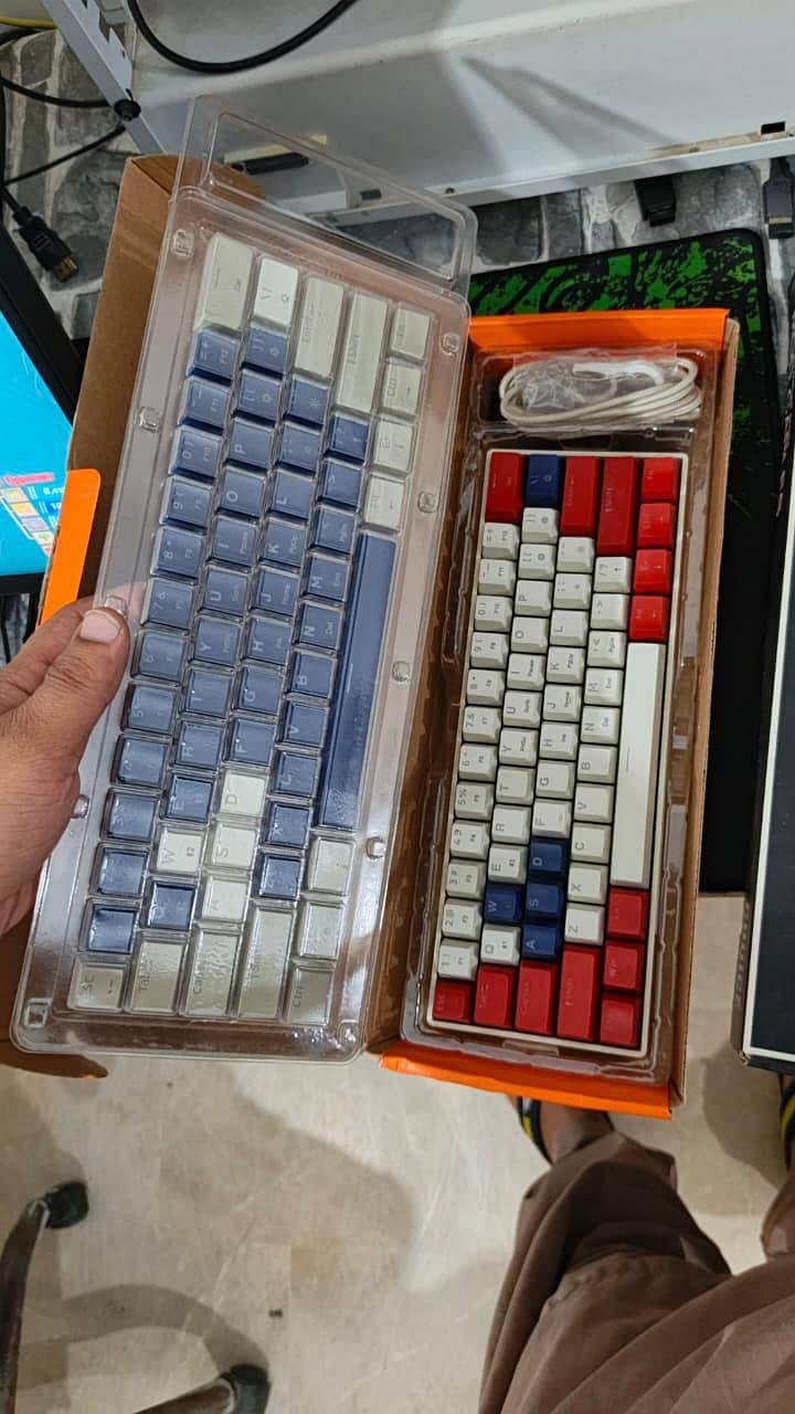 Asus rog wireless gaming mouse , newmwn gm110 mechanical keyboard ...