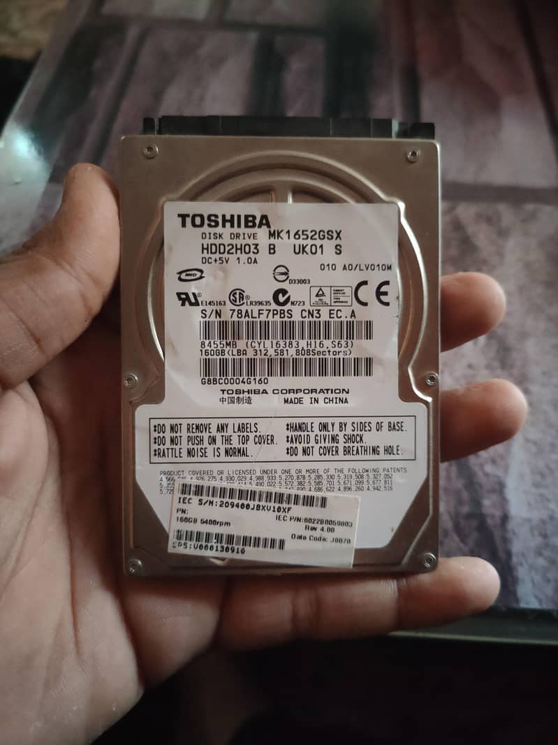 Toshiba hard disk with fifa 23 installed - Computer Components - 1109591228