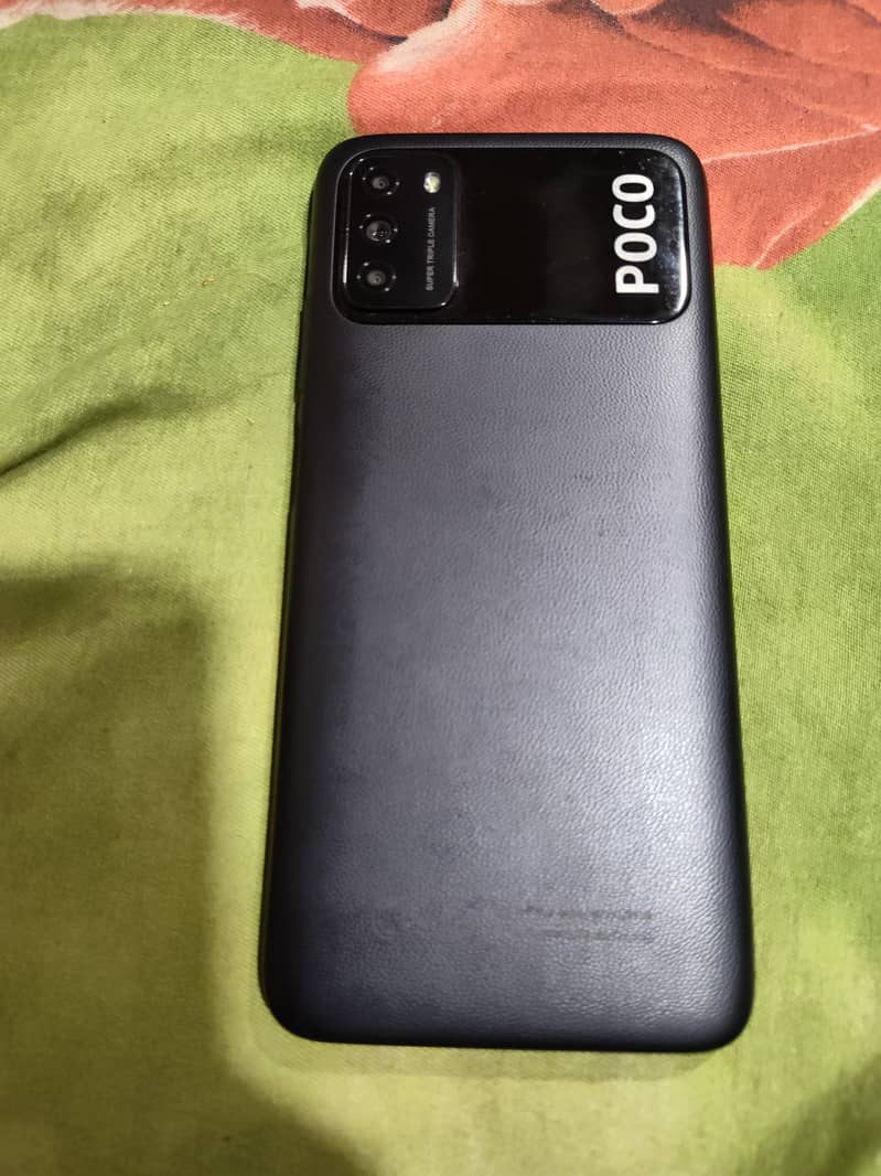 Poco m3 dual sim card support 4 64 13 version with box and shock proof ...