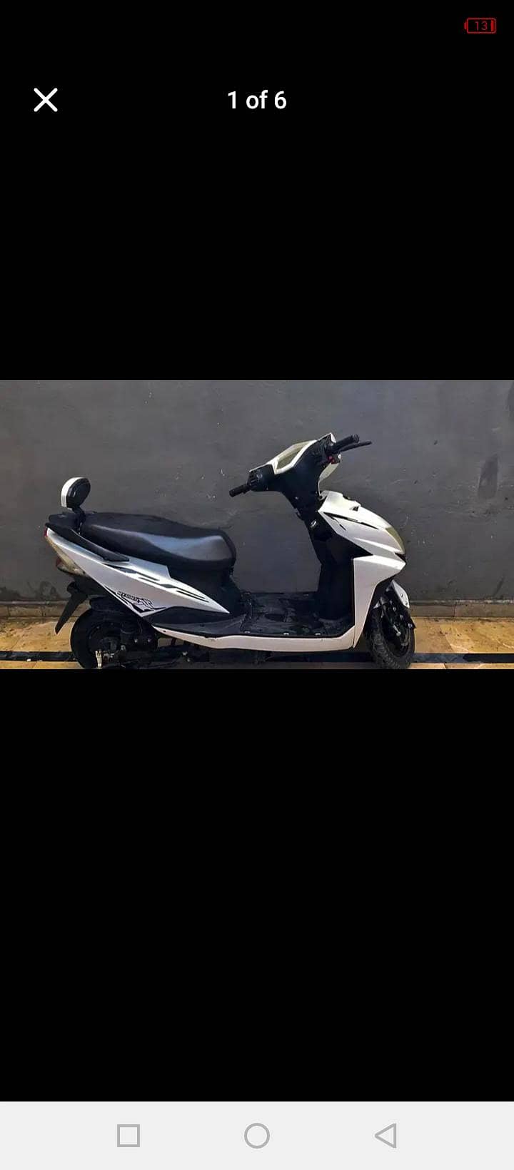 Scooty for sale excellent condition 10/10 - Electric - 1109604760