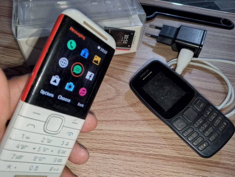 Nokia 5310 Dual Sim PTA approved With Box and Nokia 106 Dual sim ...