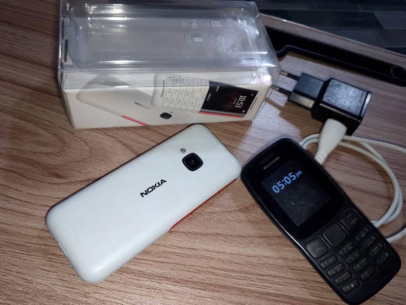 Nokia 5310 Dual Sim PTA approved With Box and Nokia 106 Dual sim ...