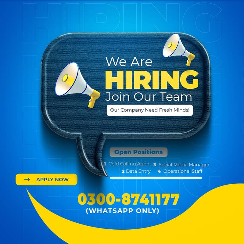 We’re Hiring – Cold Calling Agents - Customer Service Jobs - 1109639702