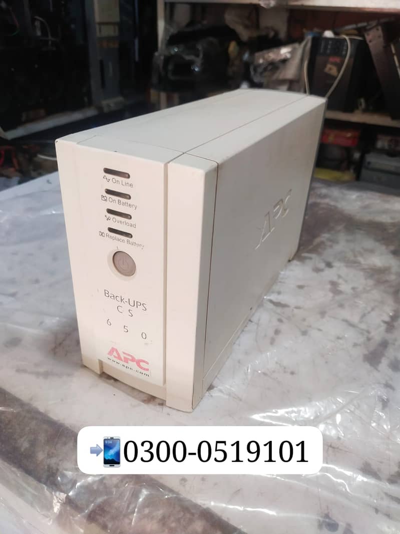 APC UPS 650VA 12V 400WATT Pure Sine Wave UPS Sale in Gujranuwala - UPS ...