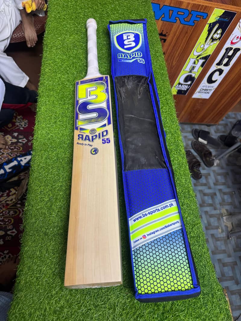 Brand New - BS Rapid 55 Cricket Bat – Power Meets Performance - Sports ...