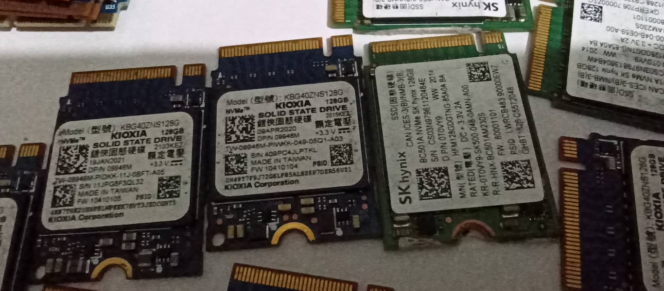NVME SSD Card 128-GB Stock available - Computer Components - 1109656631