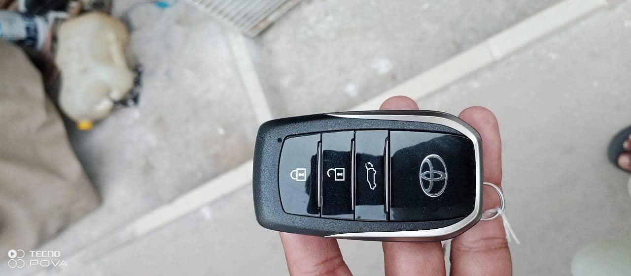 Push Start Sensor Car Keys Making Revo Stonic Mira Corolla Cross Aqua ...
