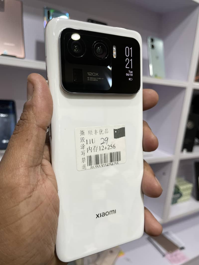Xiaomi Mi 11 ultra 12gb 256Gb dual sim ( 120x Zoom ) Back screen 10/10 ...