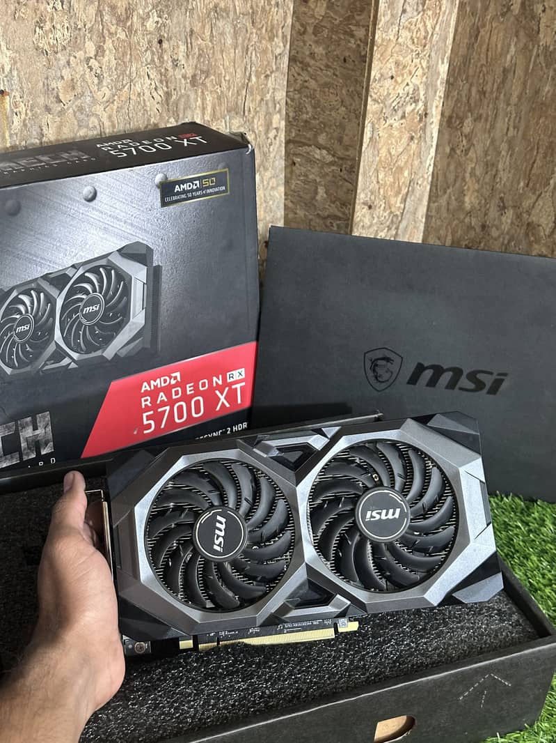Rx 5700xt with Box. 10/10. Non Repaired Gpu. - Computer Components ...