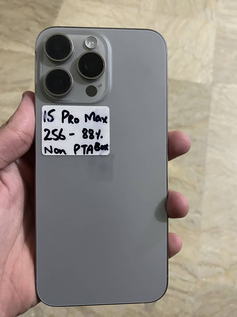 iphone 15 pro max with box - Mobile Phones - 1109678808