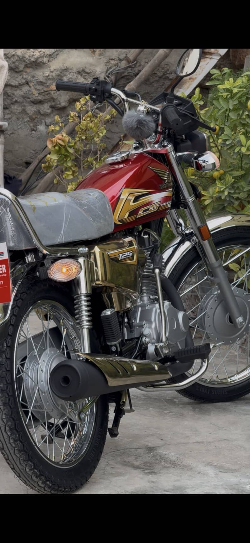 CG 125 Gold Edition Self Start 2026 Model - Standard - 1109678611