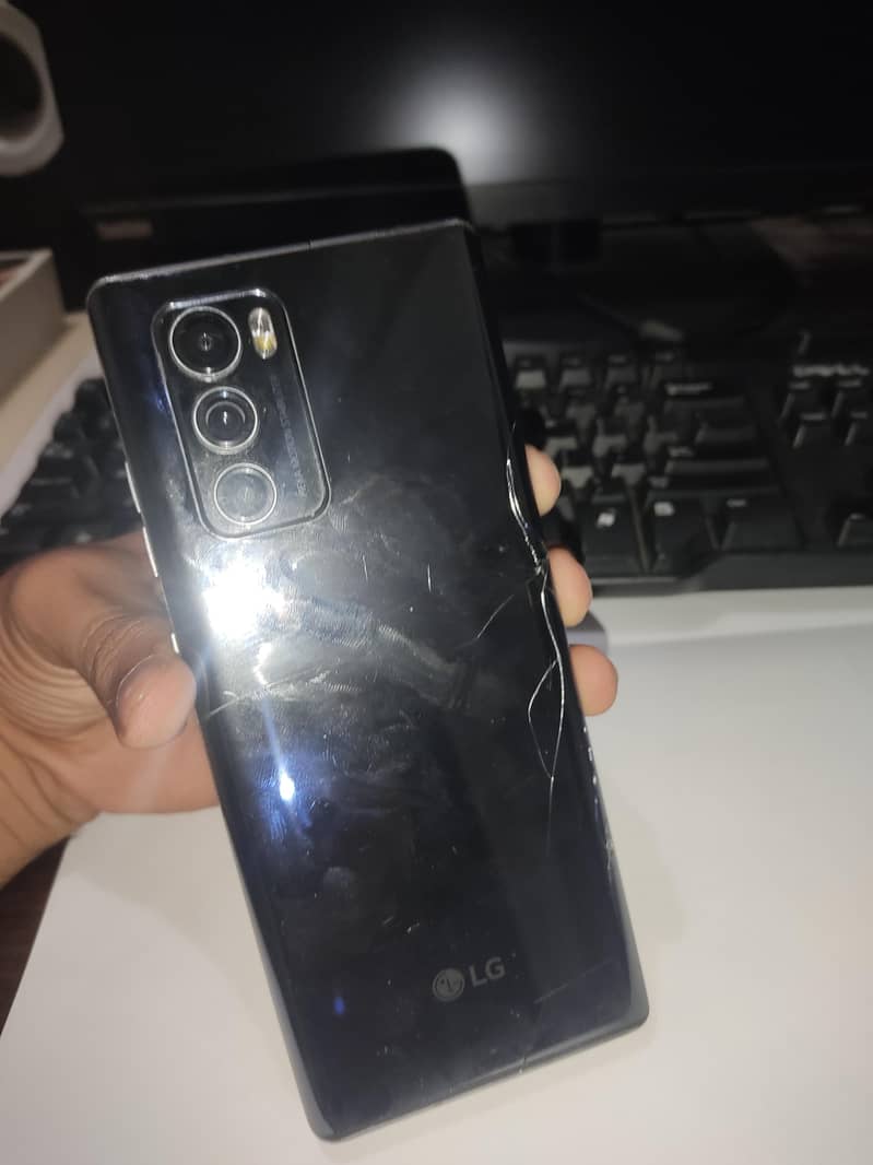 LG wing 5G rotateable dual screen mobile phone fold - Mobile Phones ...