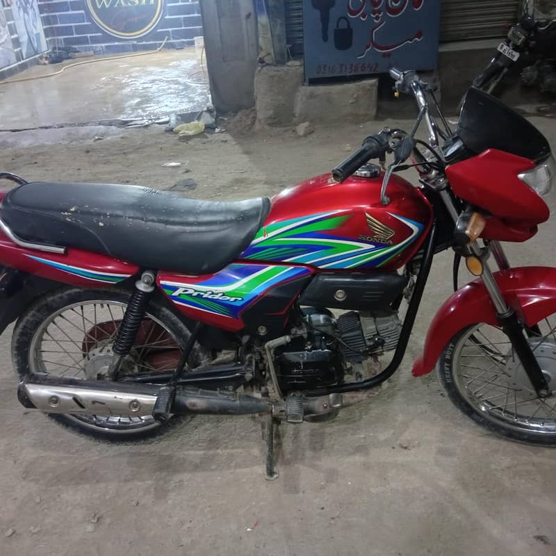 Honda prider100 karachi 2021 - Standard - 1109687824