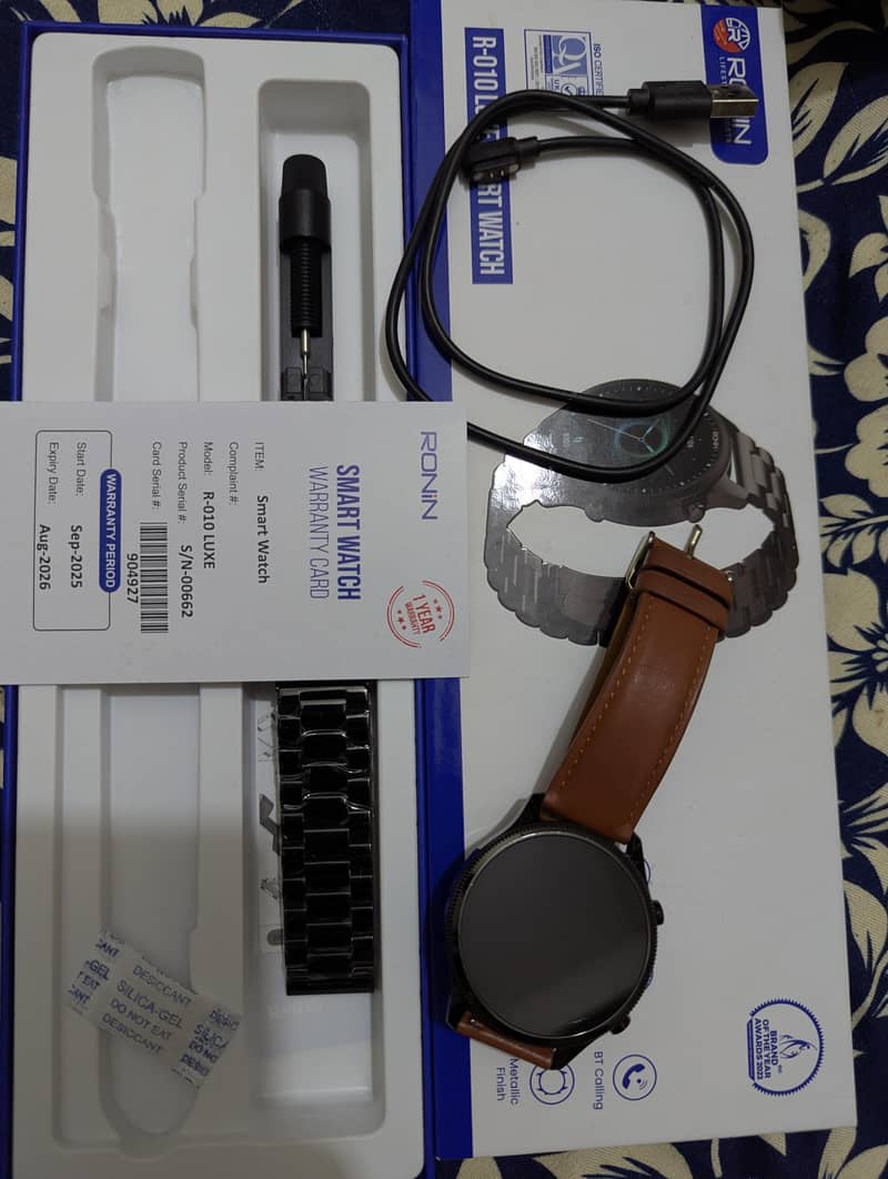 Ronin R-010 Luxe Smart Watch – Complete Box | Warranty till Aug 2026 ...