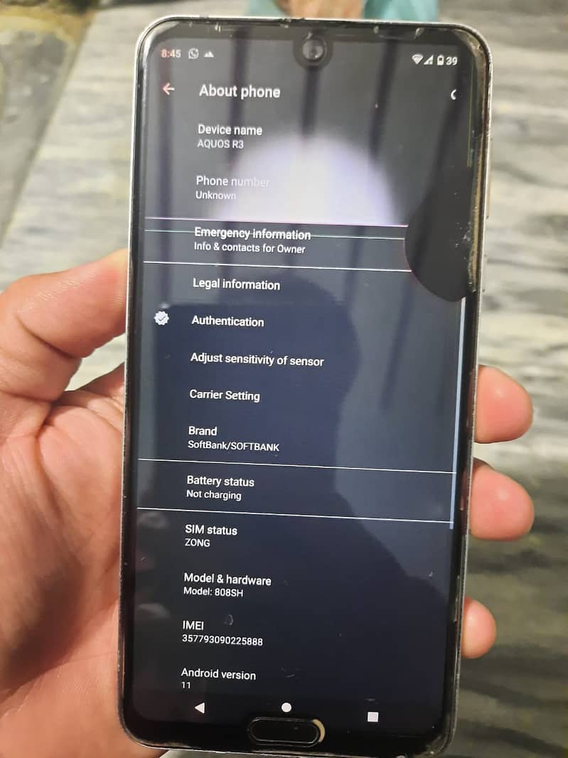 Sharp Aquos R3 Official PTA Approved - Mobile Phones - 1109711244