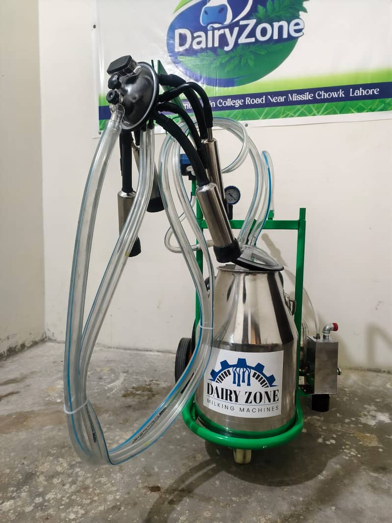 Dairy Milking Machine|Buffalo milking machine|Single double cluster ...