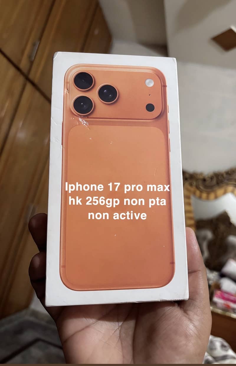 Iphone 17 pro max hk 256gp non active - Mobile Phones - 1109726671