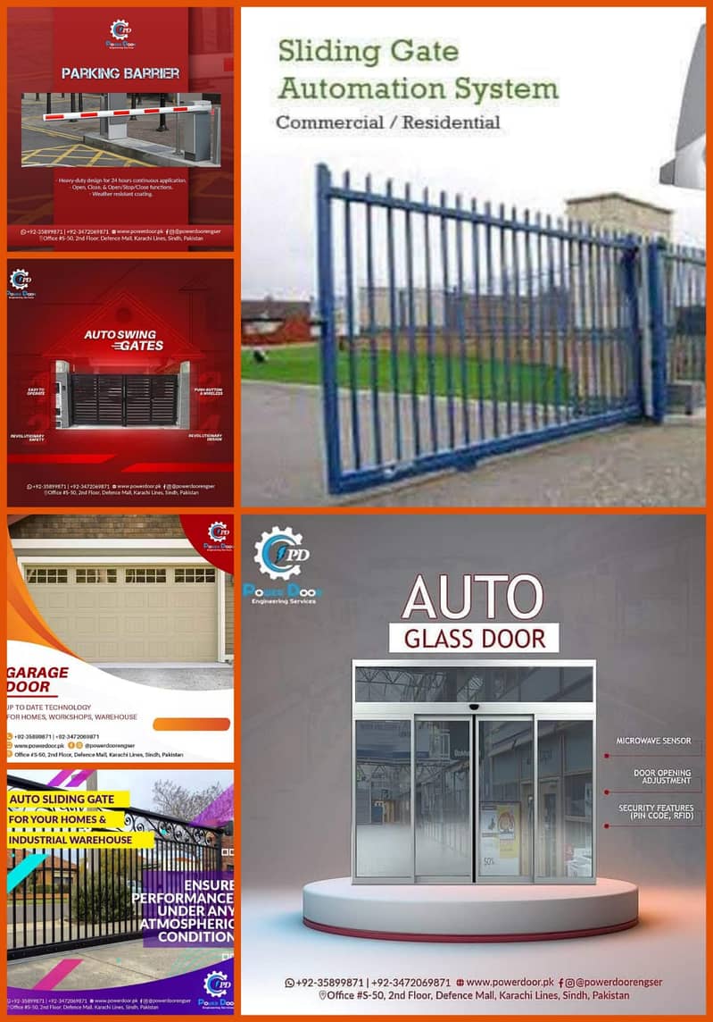 Automatic Swing Gates Automatic Sliding Gates Sliding Roof Systems ...