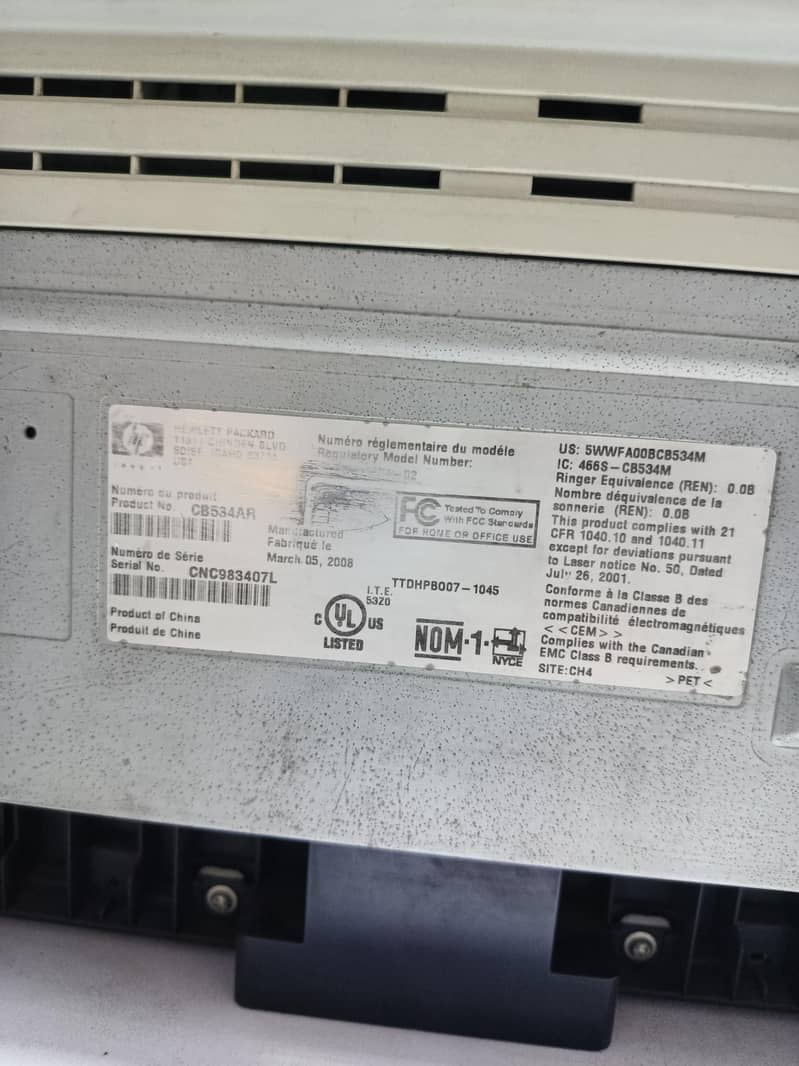 HP LaserJet M1522nf Printer | Print Scan Copy Fax - Printers ...