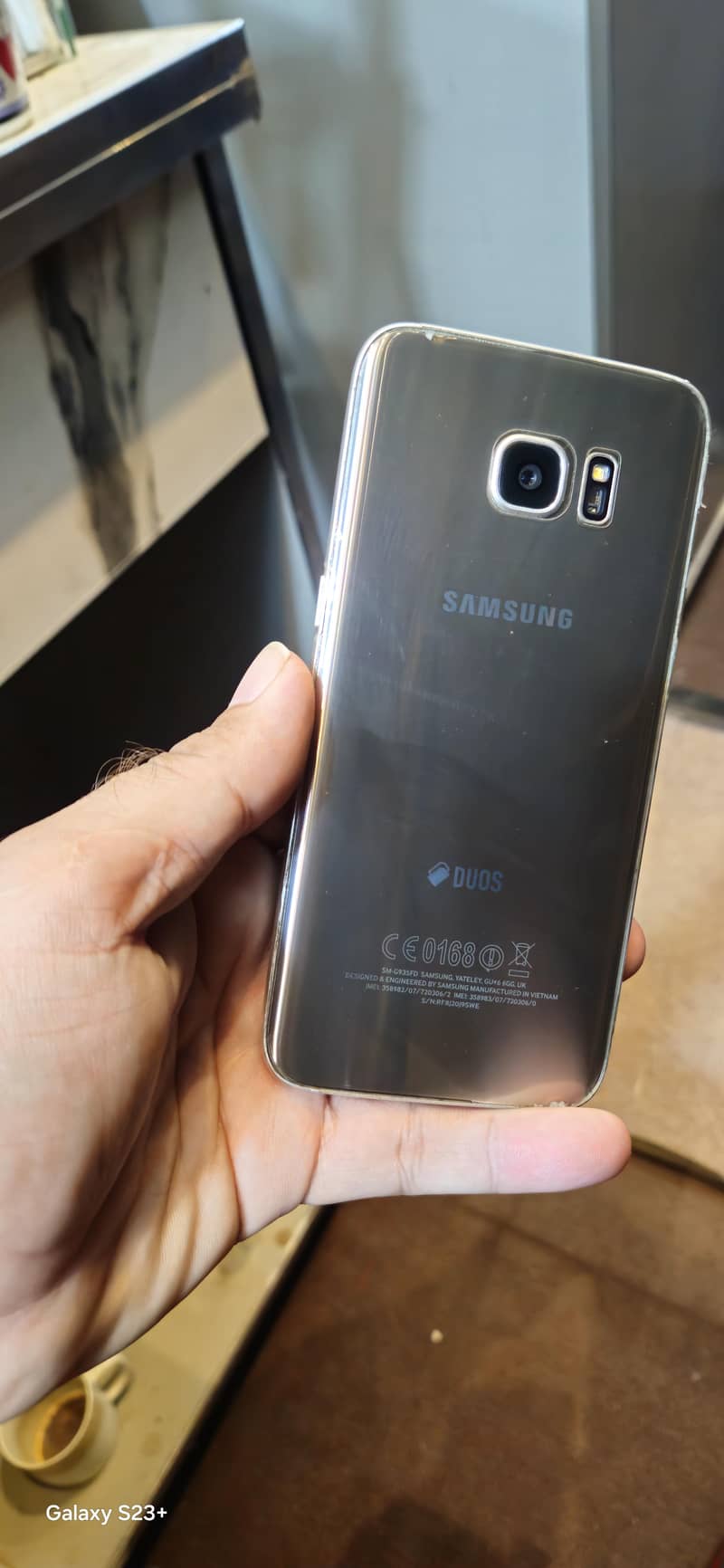Samsung S7 Edge Silver 128GB PTA approved. 0319 7176416 - Mobile Phones ...