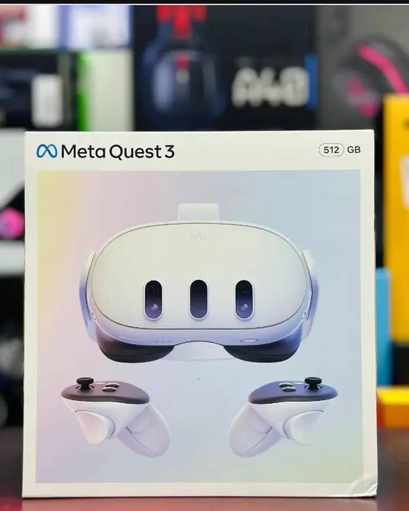 Meta Quest 3 512GB - Gaming Consoles - 1109742110