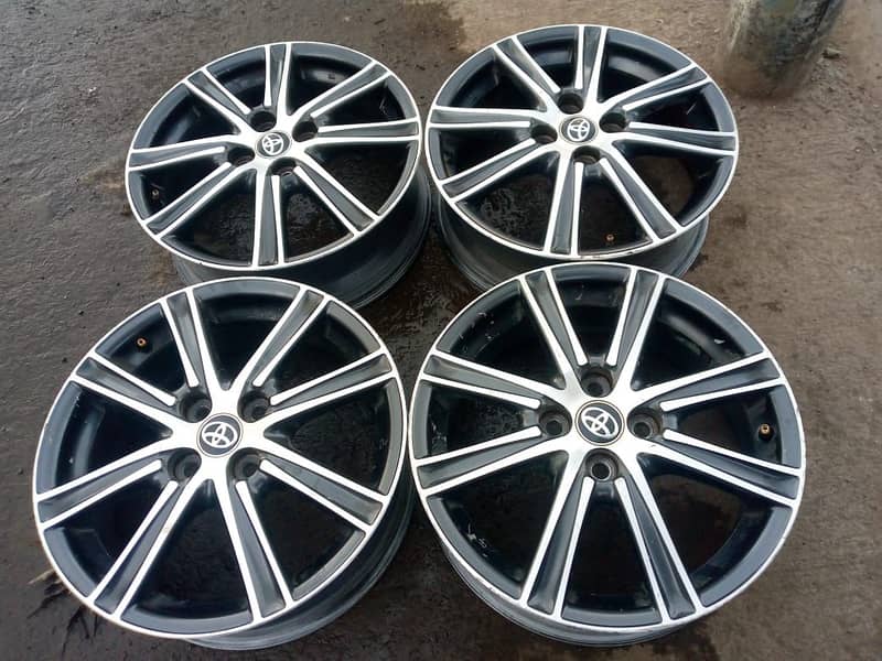 16" Toyota Corolla Axio Hybrid Alloy Rim Wheels (only Rims) - Tyres ...
