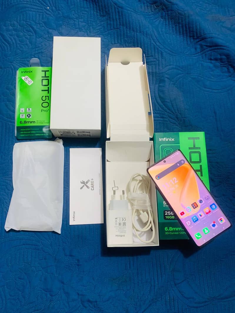 infinix Hot 50 Pro plus 16GB 256GB - Mobile Phones - 1109754940