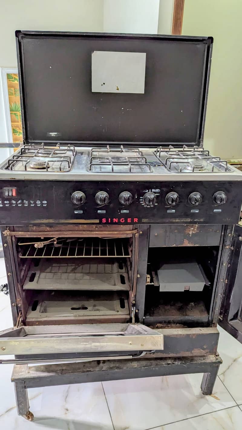 Singer Gas Cooking Range (Pipeline Gas – Not Cylinder) - Other Kitchen ...