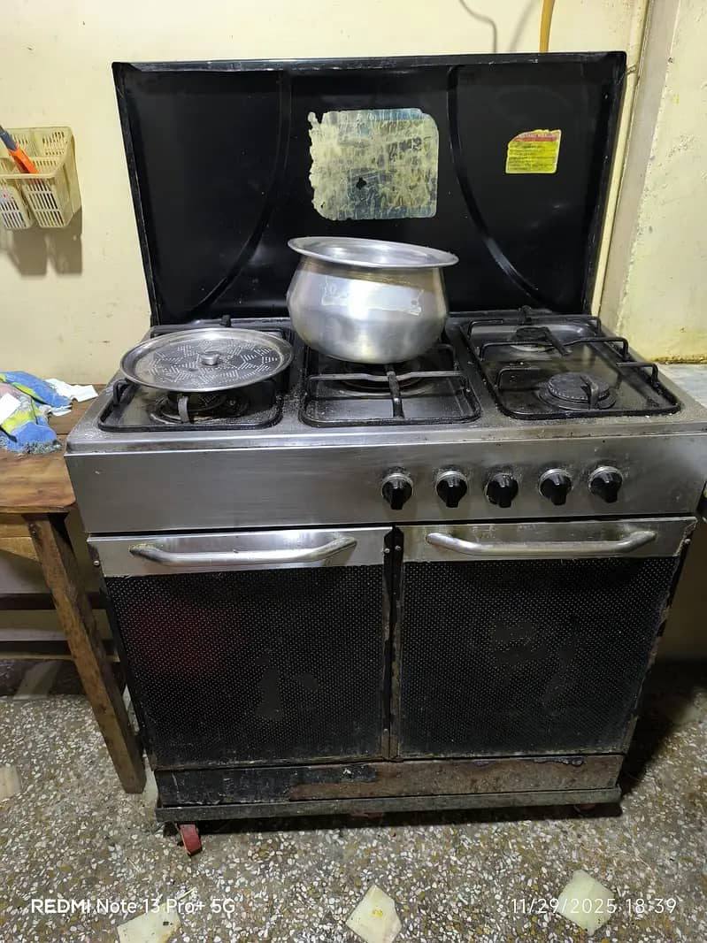Five-Burner Cooking Range with Iron Stand - Other Kitchen Appliances ...