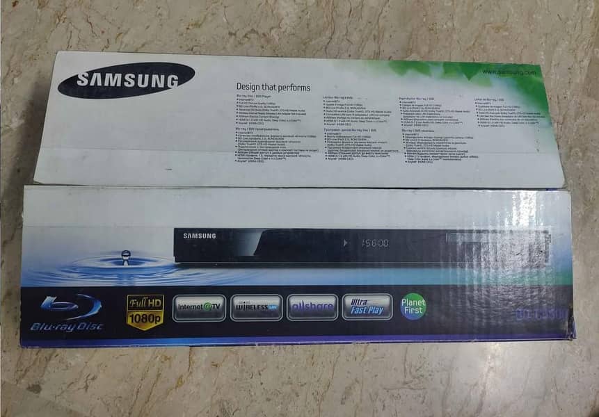 Samsung Blu-ray Player BD-C5500 - Like New (Complete Box) - CD/DVD ...