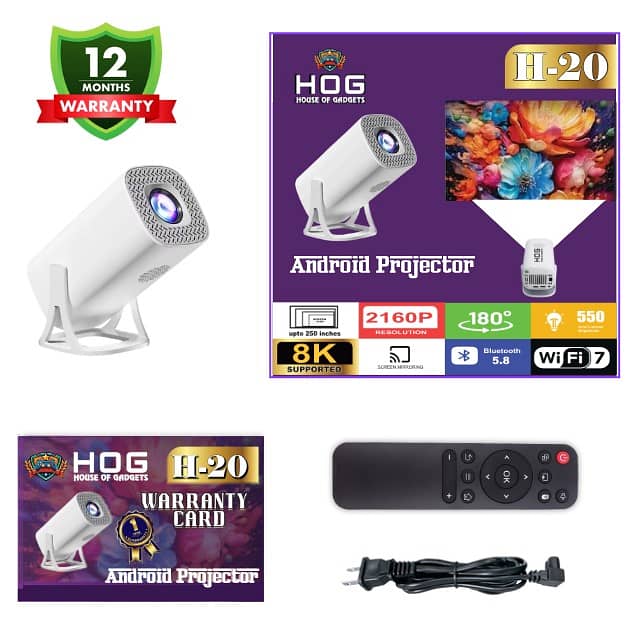 Projectors & Projector Screens | Projector Cinema |Smart/Android proje ...