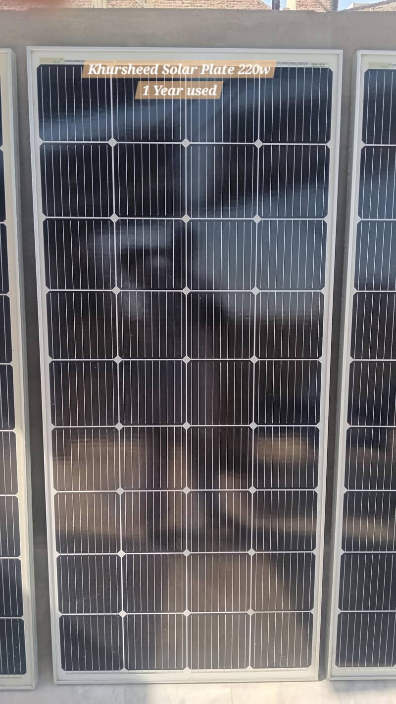3-Khurshid Solar Panelsl + 3 Panels L2 Stand - Solar Panels - 1109785061