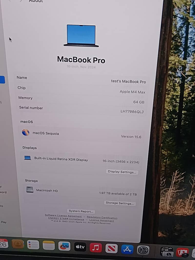 MACBOOK PRO M4 MAX 2024 16 INCH 64GB / 2TB 16 CPU 40 GPU 8 CC 100 HLT ...