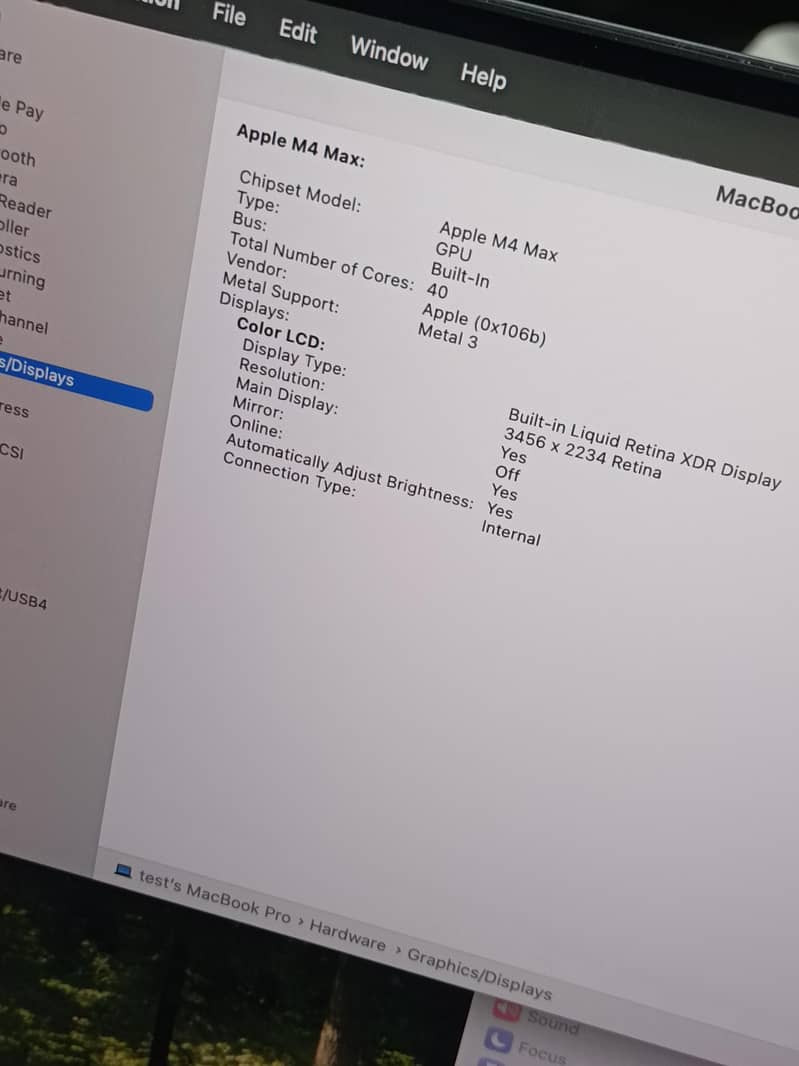 MACBOOK PRO M4 MAX 2024 16 INCH 64GB / 2TB 16 CPU 40 GPU 8 CC 100 HLT ...