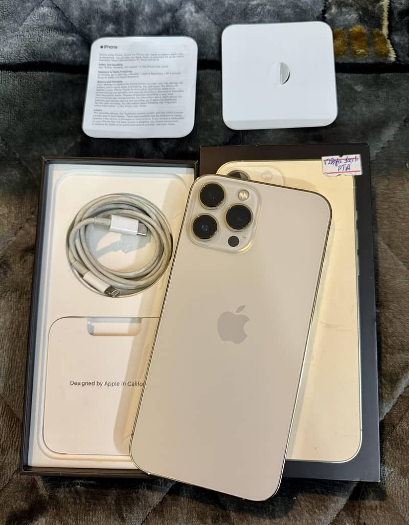 iPhone 13 Pro Max 128gb Complete Box - Mobile Phones - 1109787243